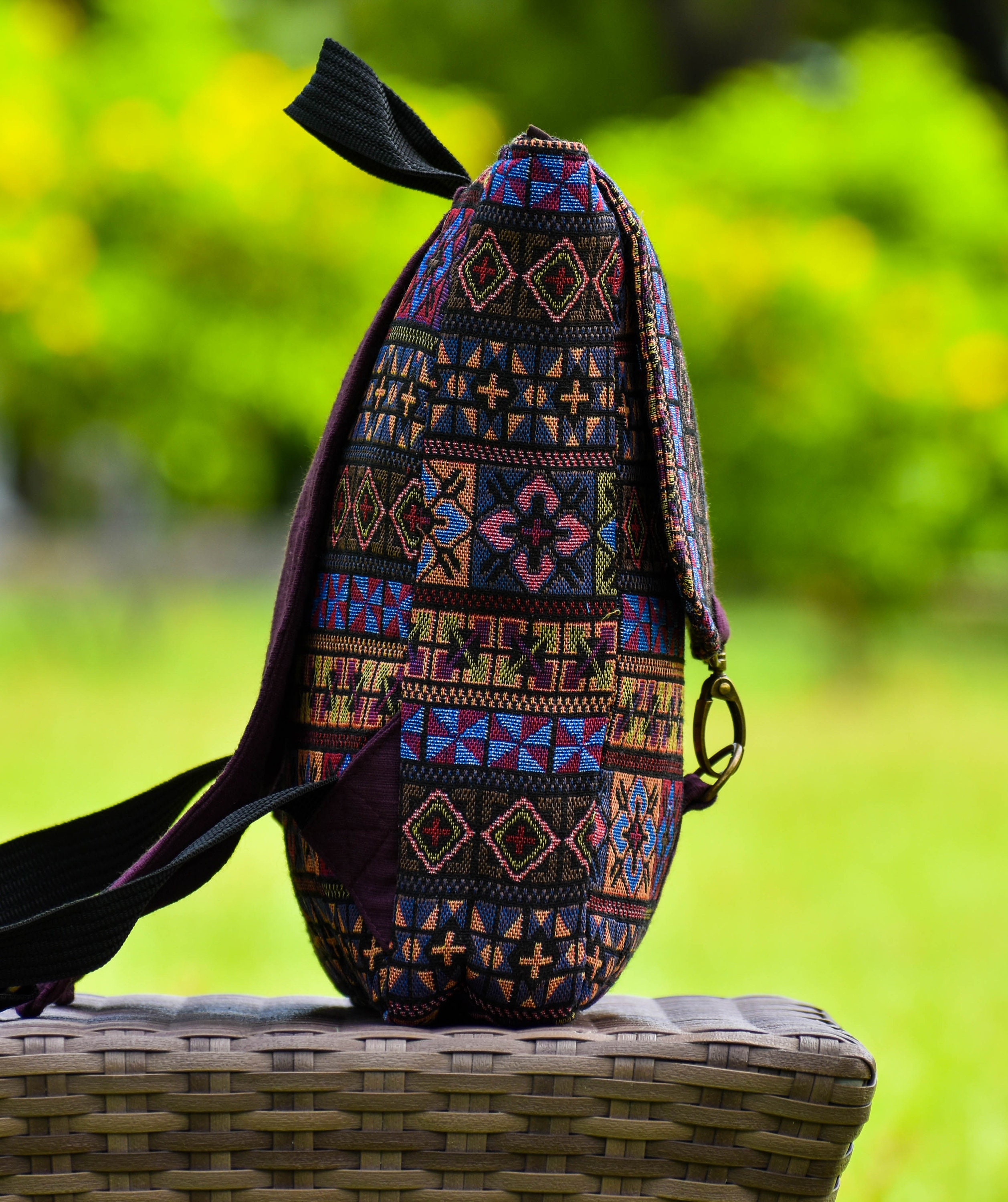 Colorful Backpack Purse Aztec Mayan Tribal Ethnic Native - Etsy