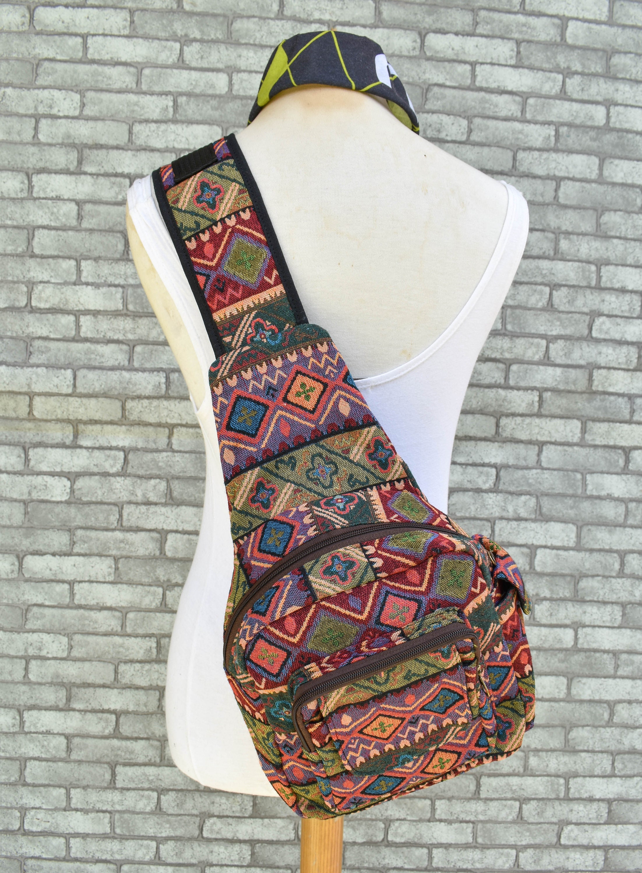 Boho Backpack Women Backpack Hipster Backpack Sling | Etsy