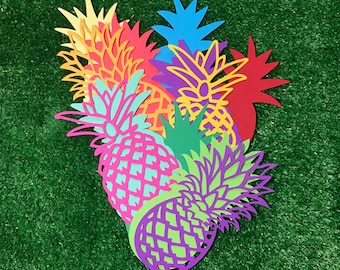 Pineapple cutouts | Etsy