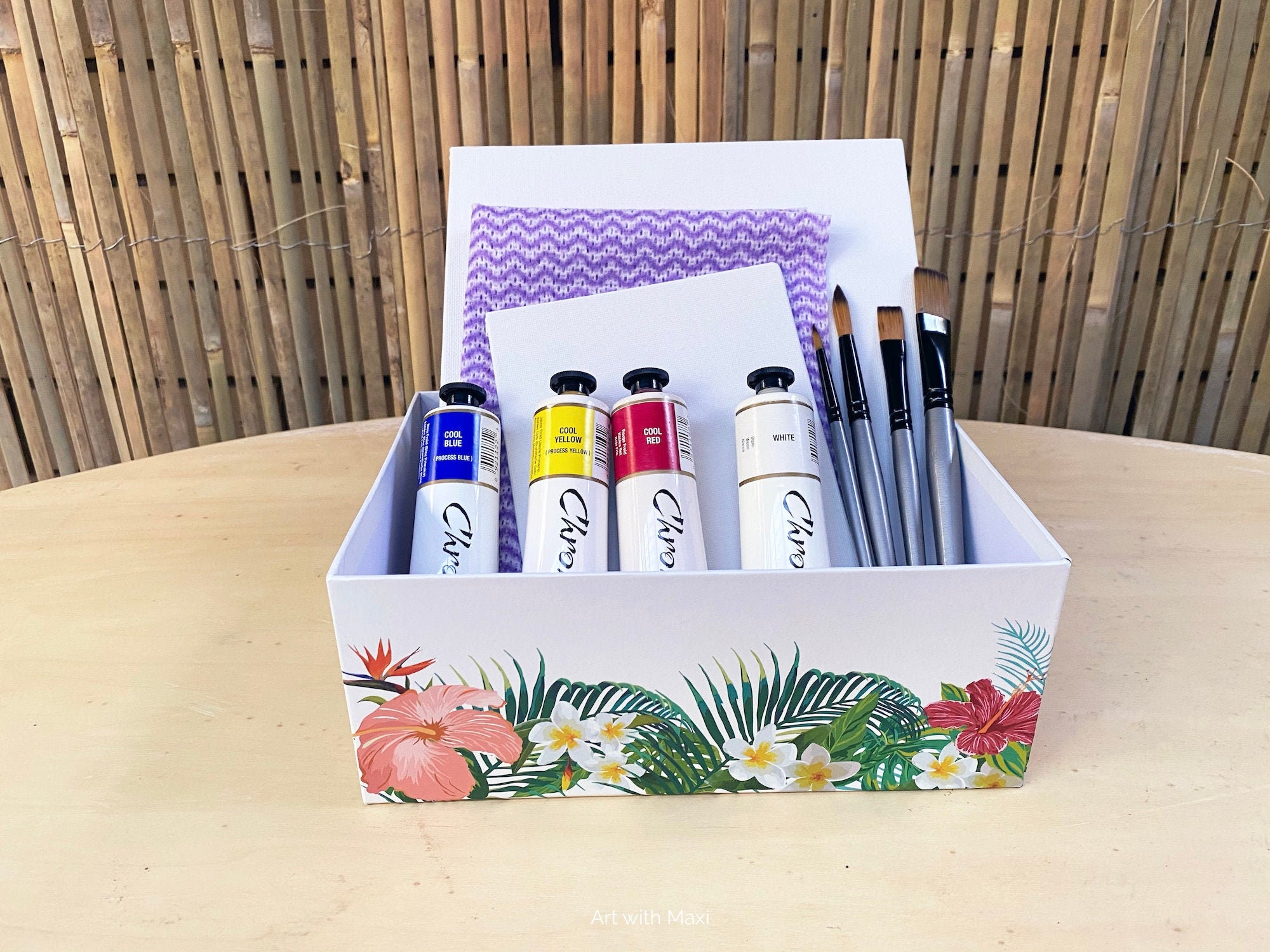 Beginner's Basics Acrylic Painting Kit - Etsy