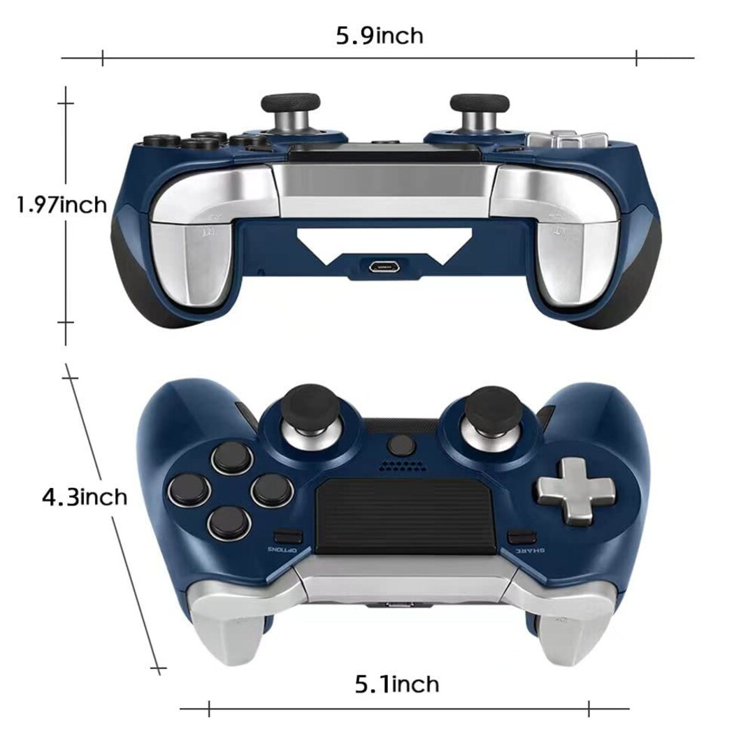 Modded Controller for PS4 Wireless Rapid Fire Scuf Elite Gaming ...