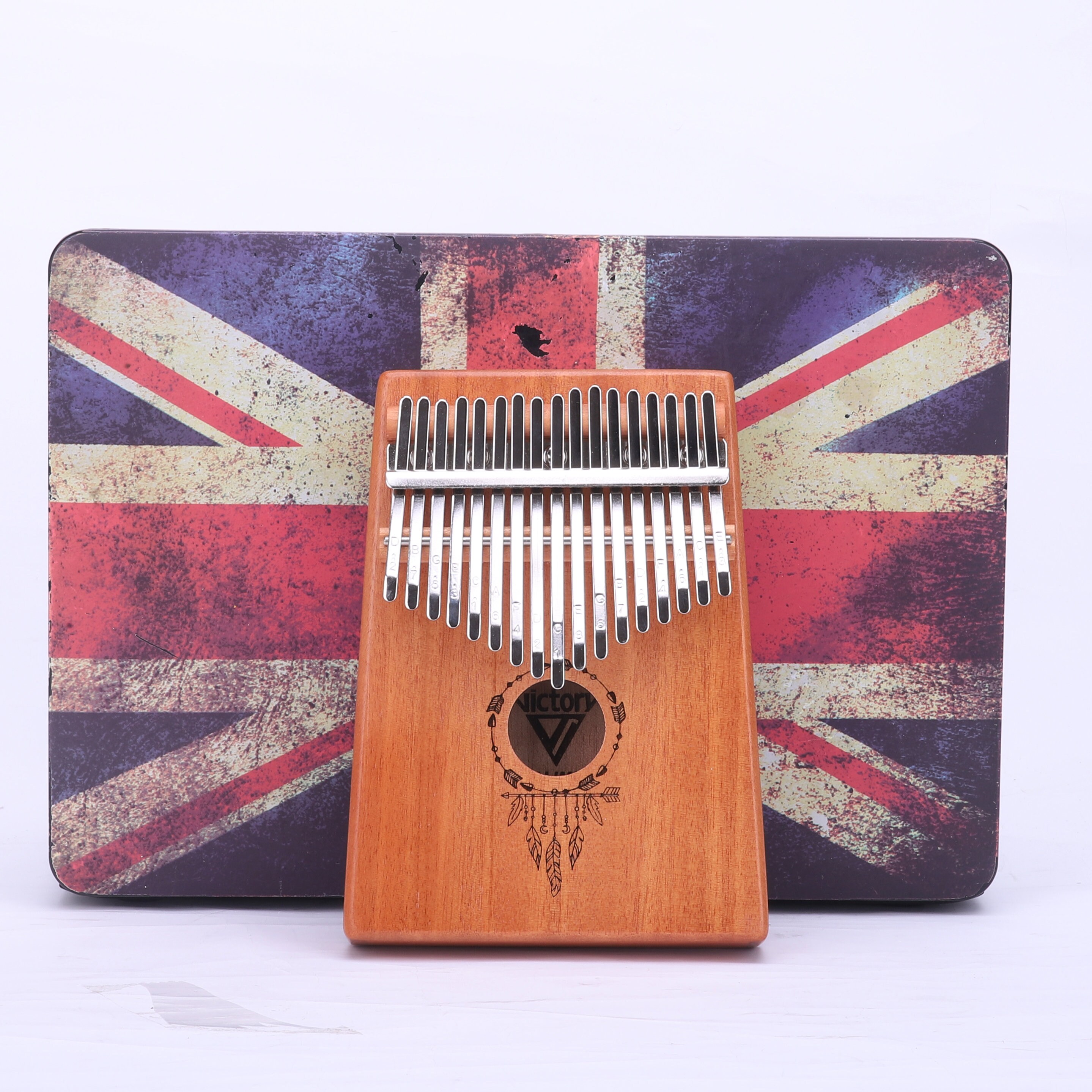 17 Key Kalimba Native American Style Arrow Feather Influencer - Etsy