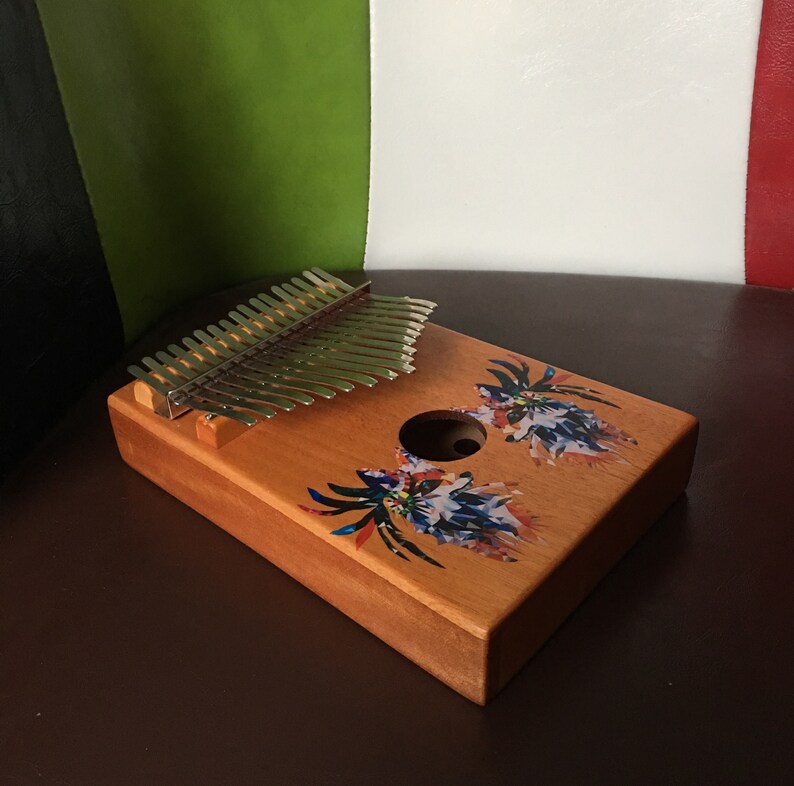 Kalimba 17 Key Couple wolf | Etsy