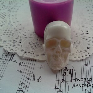 Silicone 3d-molds in the Form of Skulls of Different Shapes. Molds for Polymer Clay and Plastic ...
