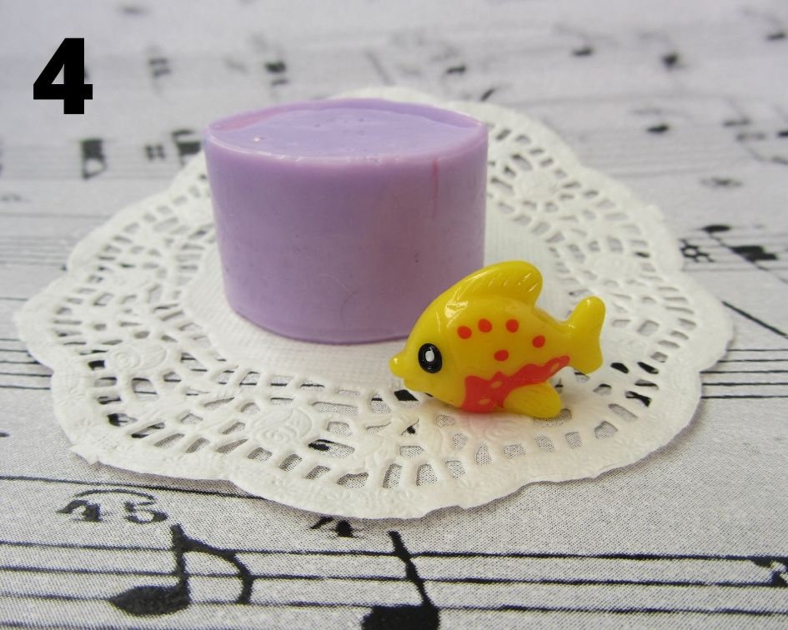 Silicone 3d-molds Miniature Fish of Various Shapes and Sizes. Forms for ...
