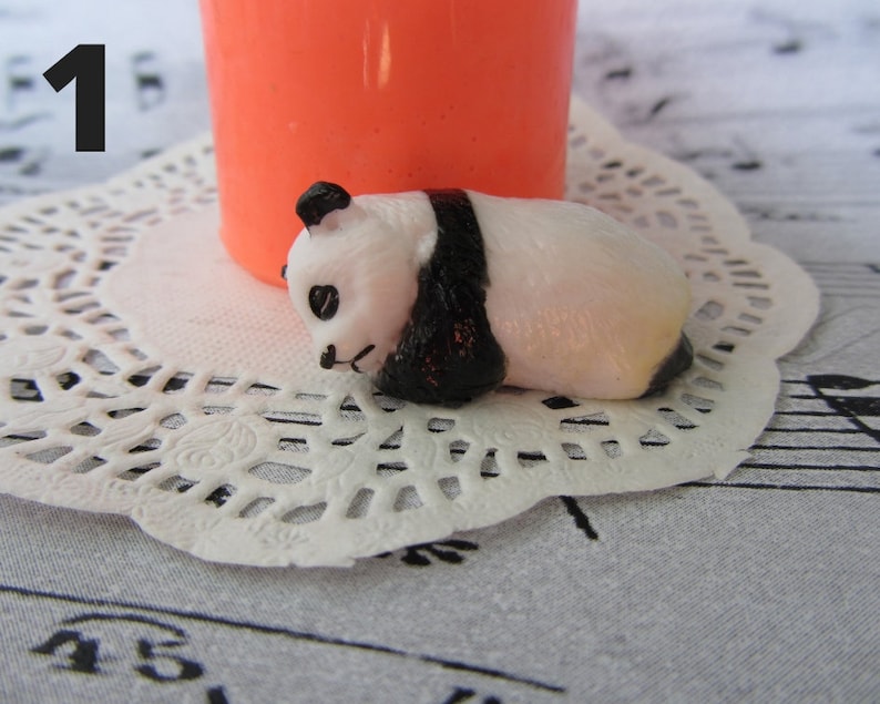 Silicone 3d-molds for Miniature Pandas of Different Shapes and - Etsy