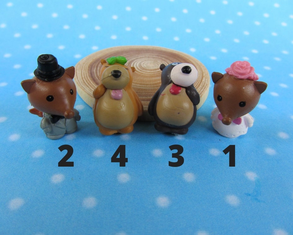 Silicone 3D-molds for miniature animals of different shapes | Etsy