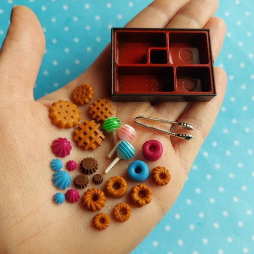 3D Silicone Molds in the Form of Miniature Dishes and Cookies - Etsy