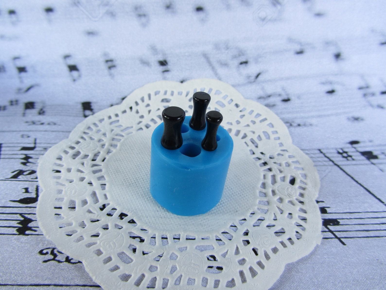 Silicone Mold Plugs (3 Sizes) - Round Tunnels - Forms for Earrings ...