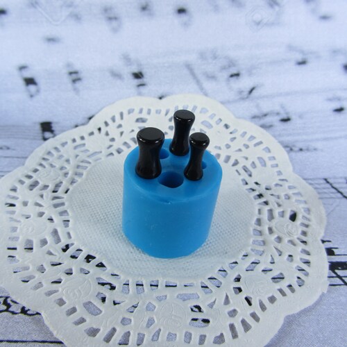 Silicone Mold Plugs 3 Sizes Round Tunnels Forms for - Etsy