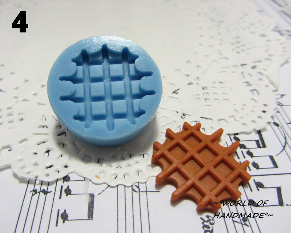 Silicone molds in the form of Miniature cookies of different | Etsy