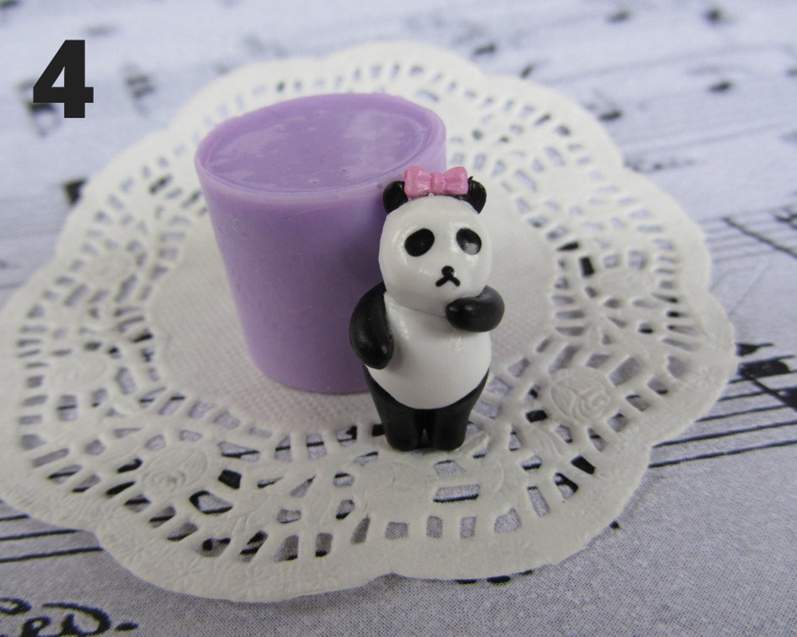 Silicone 3d-molds for Miniature Pandas of Different Shapes and - Etsy