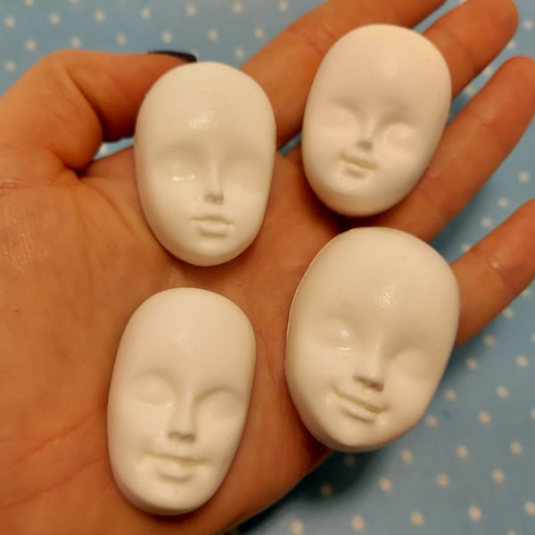 Sculpey Face Mold - Etsy