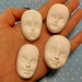 Silicone Molds in the Form of Human Faces of Different Shapes and Sizes ...