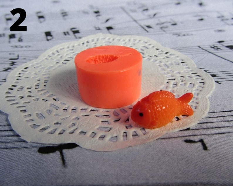Silicone 3d-molds Miniature Fish of Various Shapes and Sizes. - Etsy
