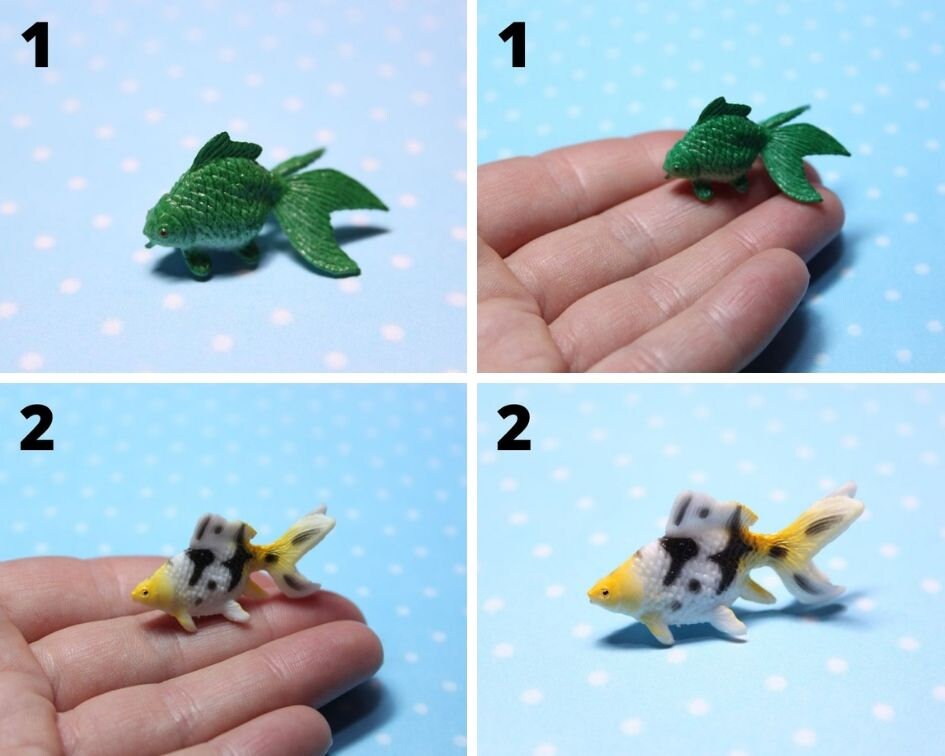 Silicone 3d-molds Miniature Fish of Various Shapes and Sizes. Forms for ...