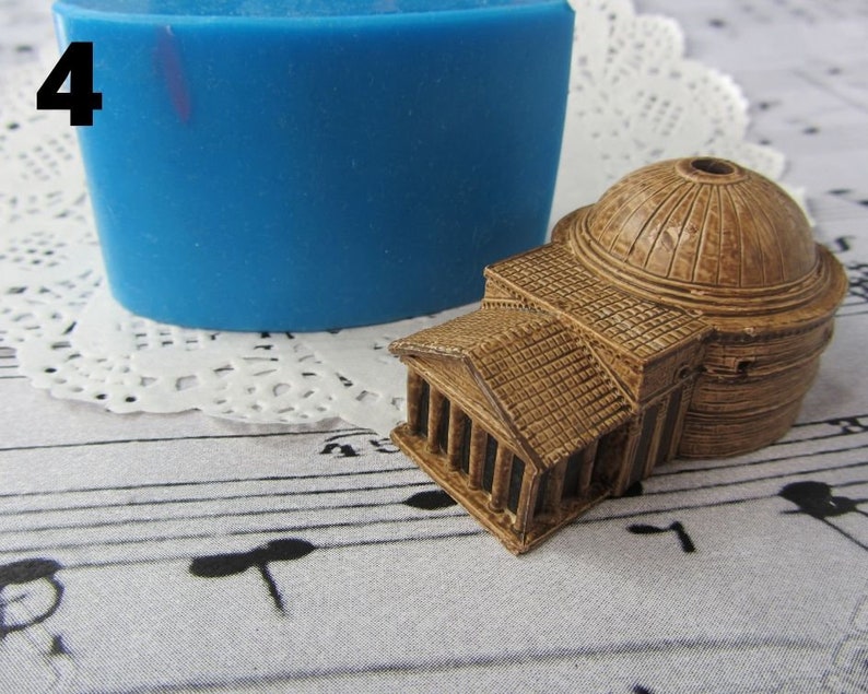 Silicone 3d-molds for Miniature Historical Monuments of Various Shapes ...