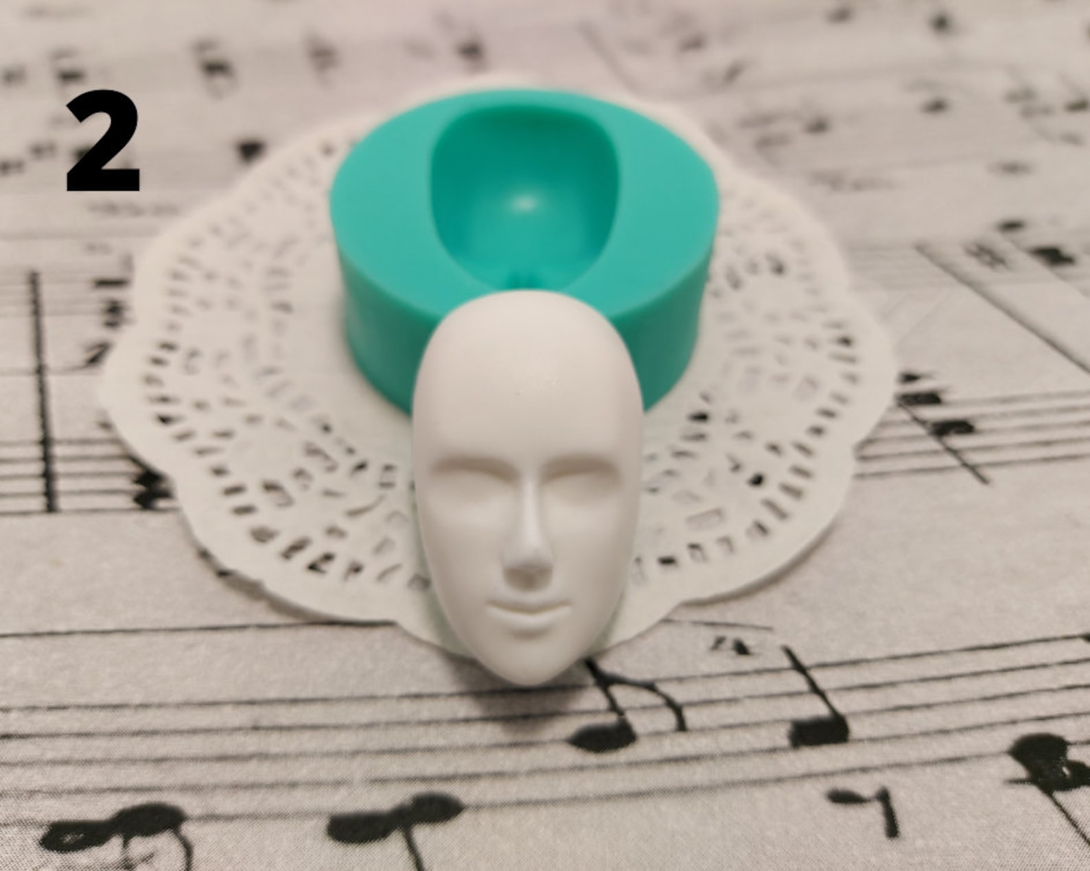 Silicone Molds in the Form of Human Faces of Different Shapes - Etsy