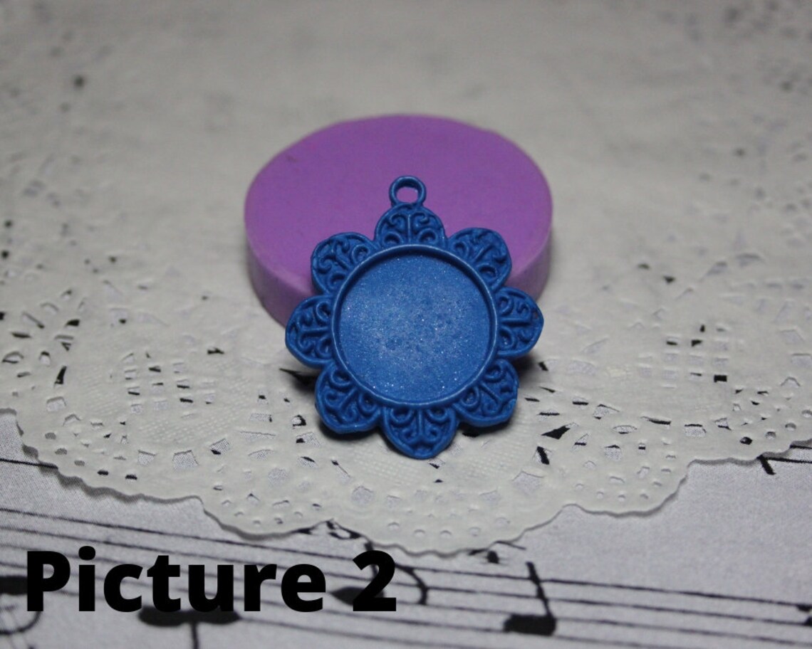 Silicone Molds in the Form of Frames for Cameos of Round | Etsy