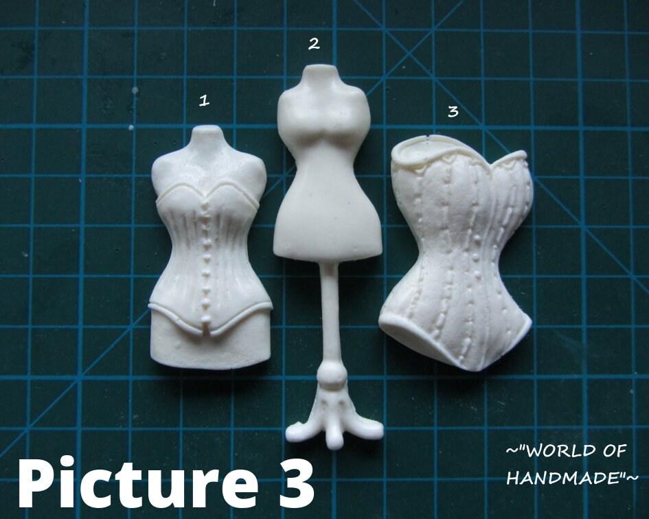 Silicone Forms for Scrapbooking in Vintage Style of Different Shapes ...