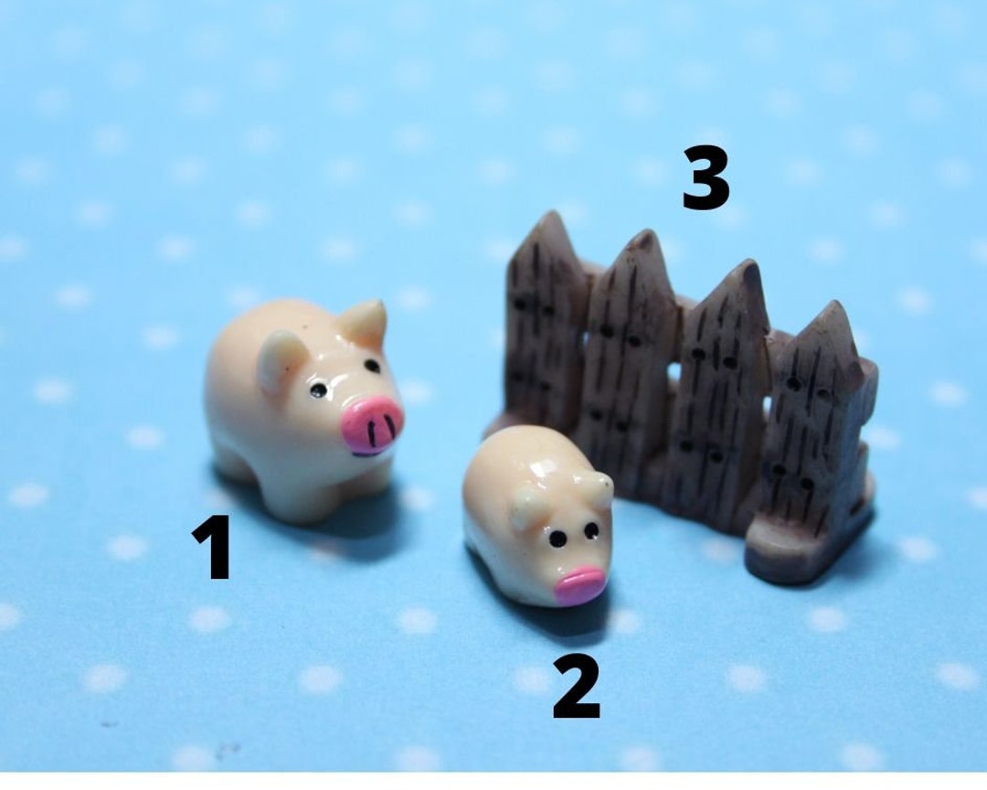 Stampi 3D in silicone per animali in miniatura di diverse forme e ...