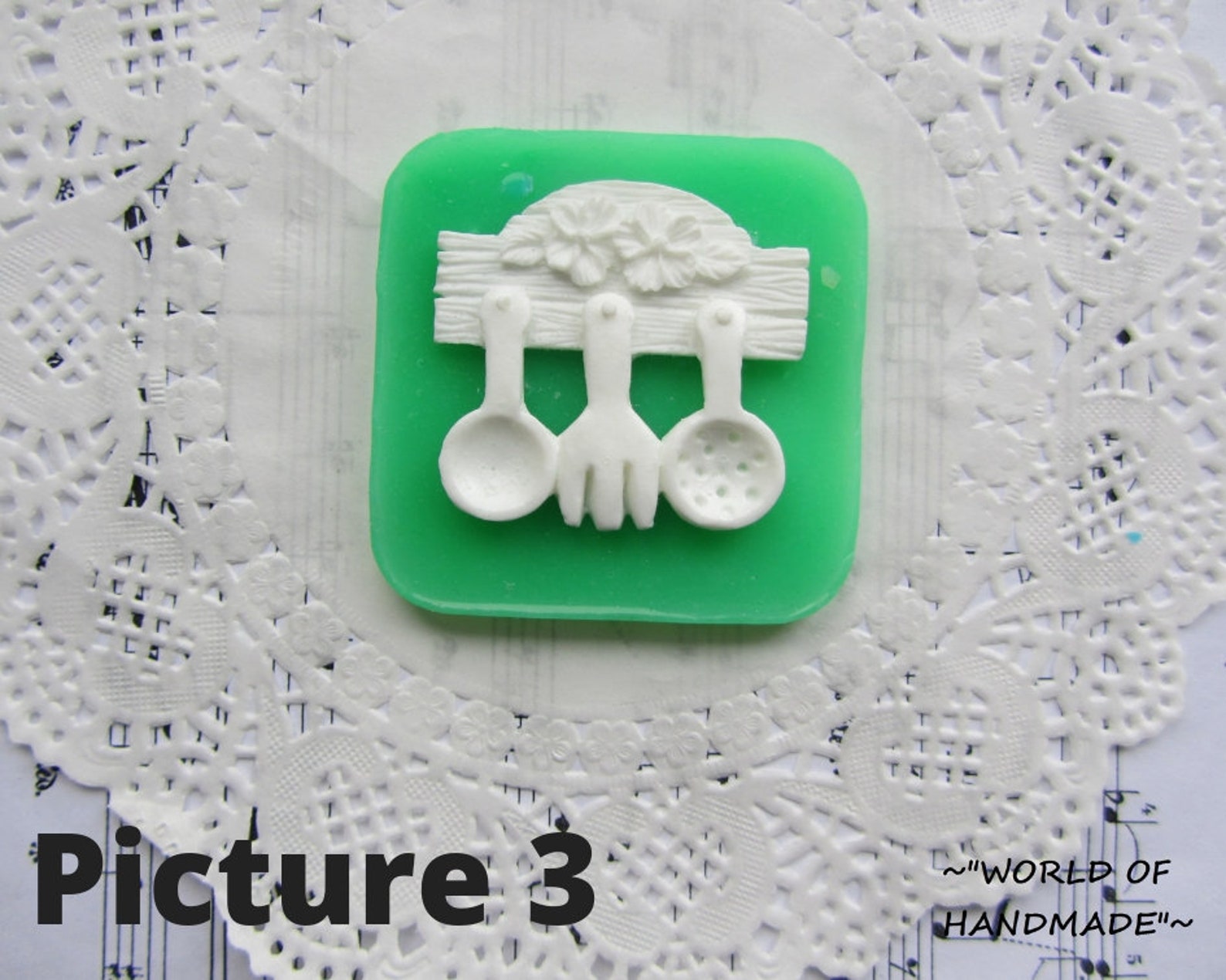 Silicone Forms for Scrapbooking in the Form of Kitchen | Etsy