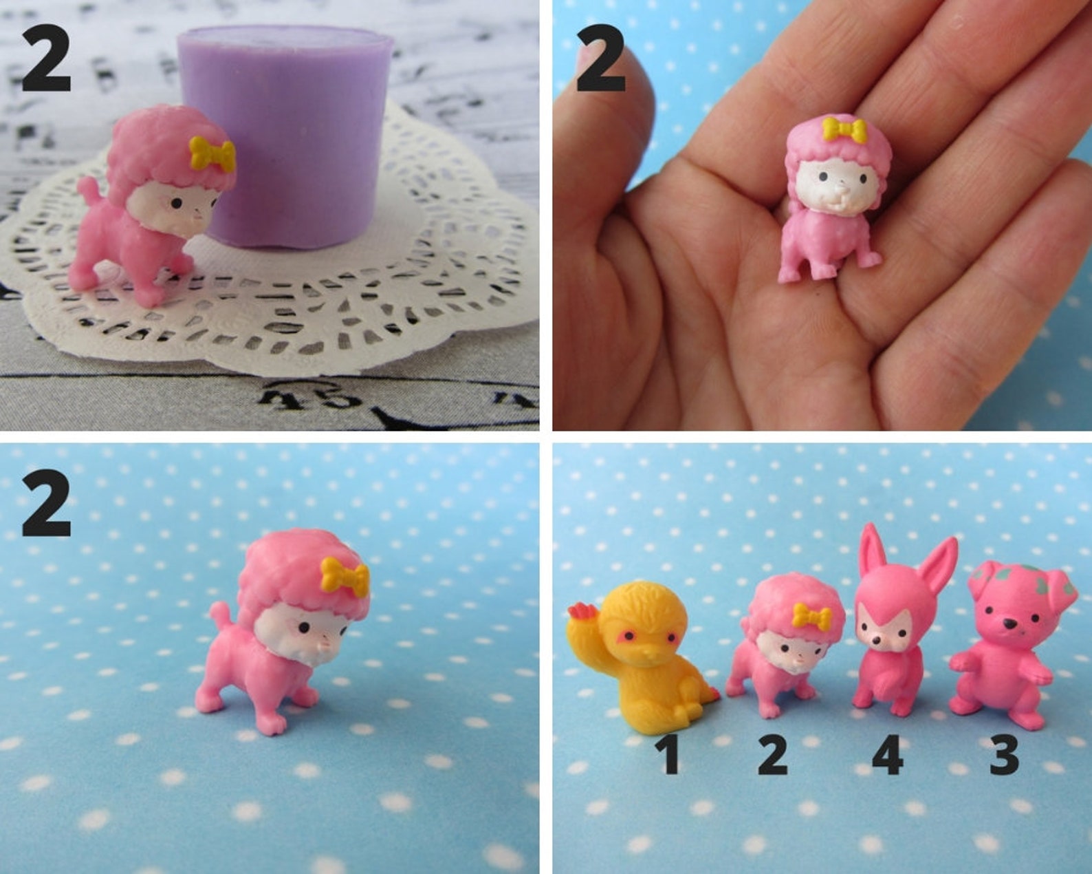 Silicone 3d-molds for Miniature Animals of Different Shapes and Sizes ...