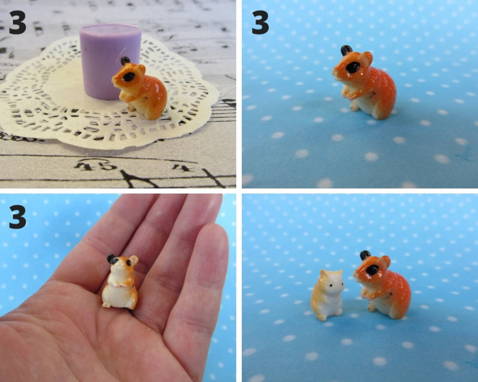 Silicone 3d-molds for Miniature Animals of Different Shapes and Sizes ...