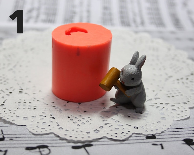 Silicone 3d-molds for Miniature Rabbits of Different Shapes - Etsy