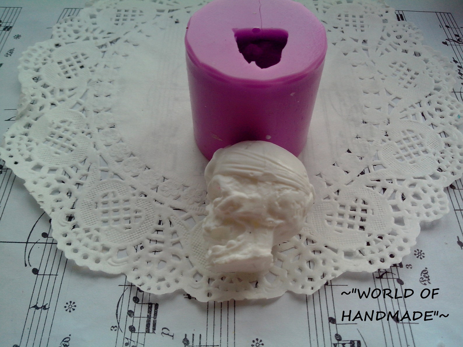 Silicone 3d-molds in the Form of Skulls . Molds for Polymer - Etsy