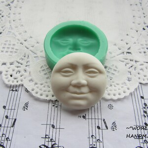 Silicone Molds in the Form of Human Faces of Different Shapes and Sizes ...