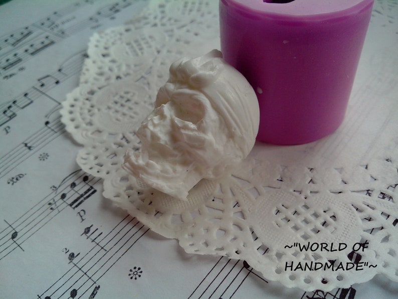 Silicone 3d-molds in the Form of Skulls . Molds for Polymer - Etsy