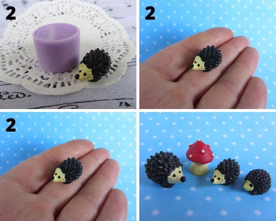 Silicone 3d-molds for Miniature Animals of Different Shapes and Sizes ...