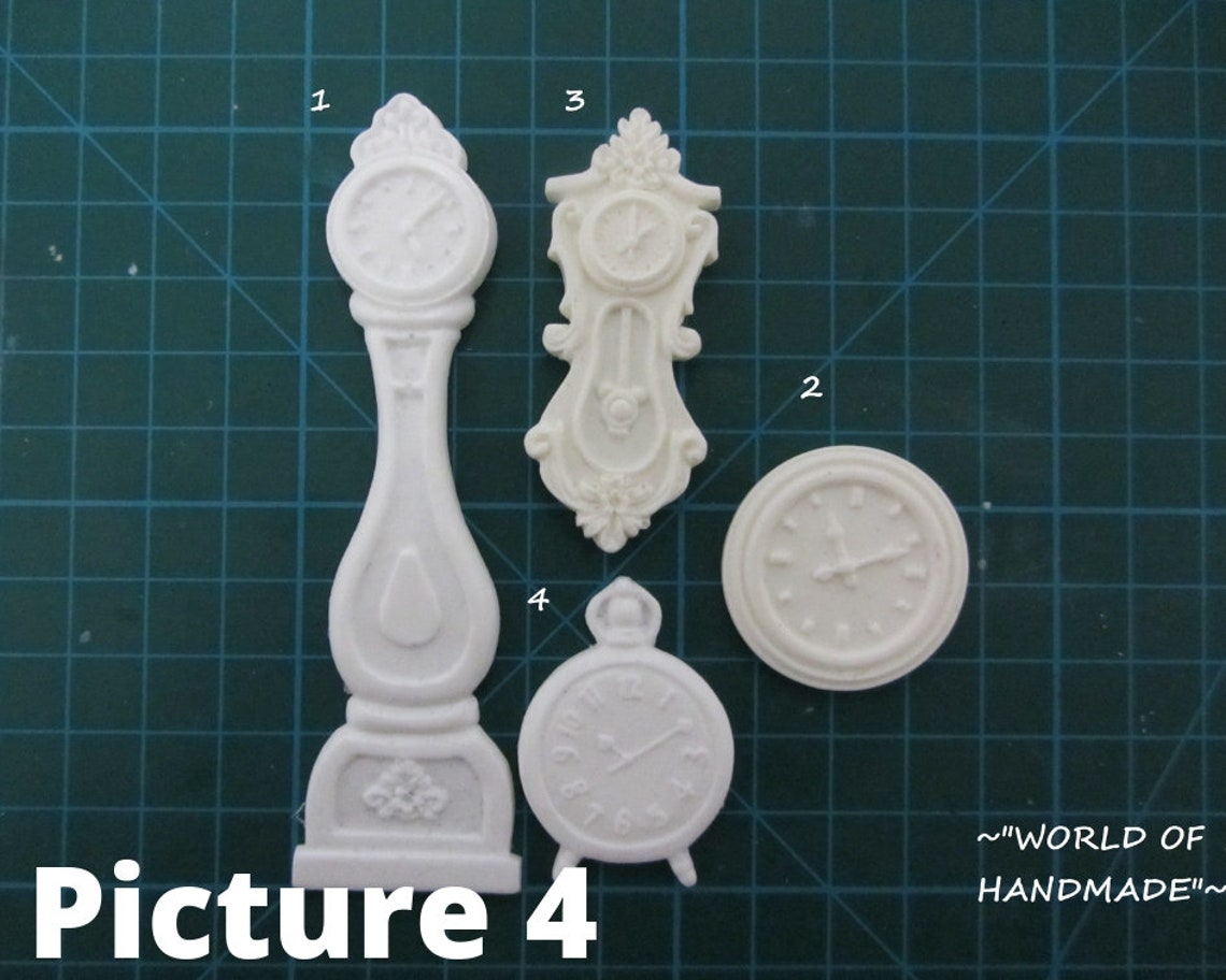 Silicone Forms for Scrapbooking in Vintage Style of Different Shapes ...