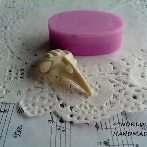 Silicone 3d-molds in the Form of Skull of Bird. Molds for Polymer Clay and Plastic. - Etsy