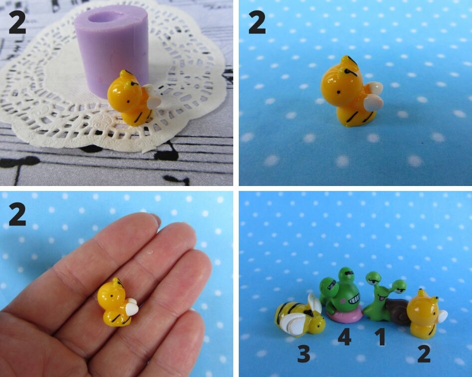 Silicone 3d-molds for Miniature Animals of Different Shapes and Sizes ...