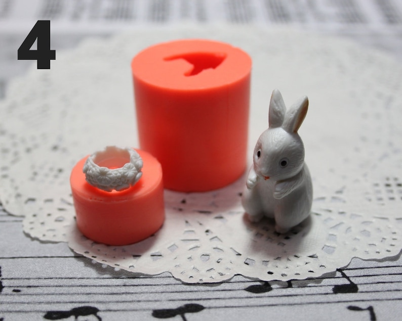 Silicone 3d-molds for Miniature Rabbits of Different Shapes - Etsy