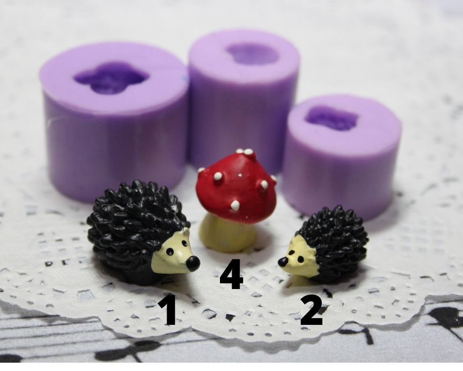Silicone 3d-molds for Miniature Animals of Different Shapes and Sizes ...