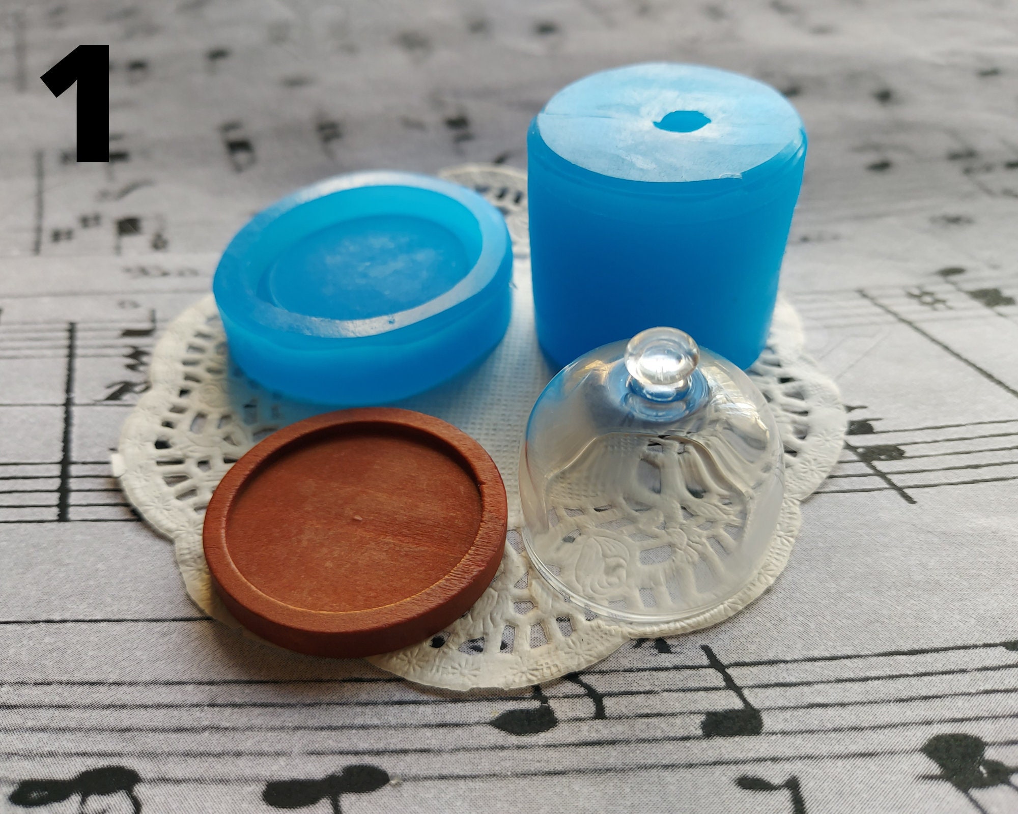 3D Silicone Molds in the Form of Miniature Dishes and Cookies of ...