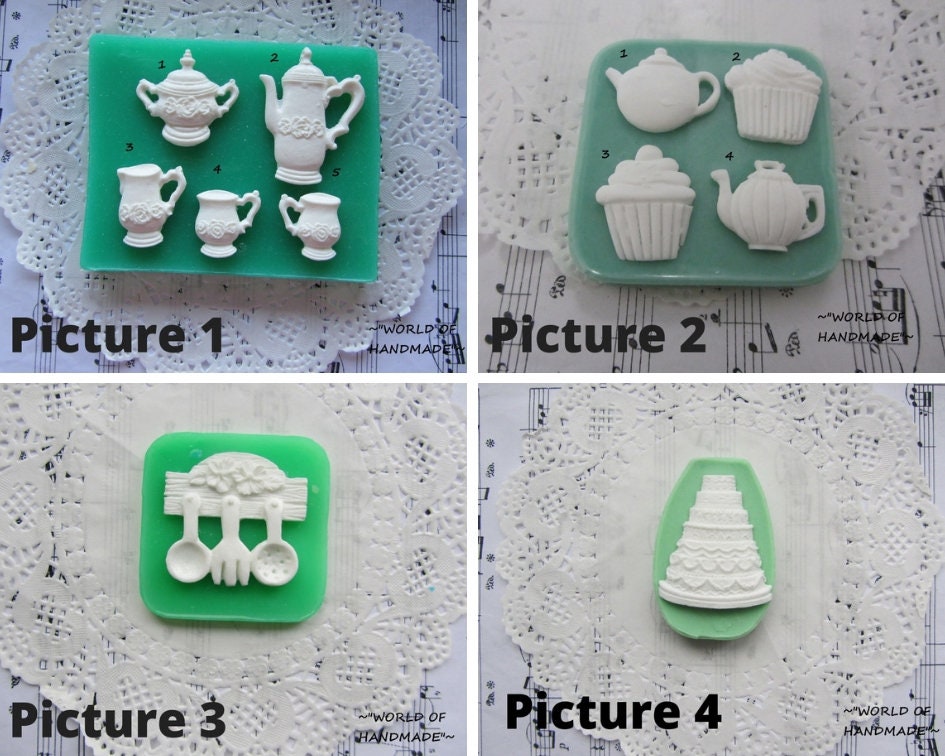 Silicone Forms for Scrapbooking in the Form of Kitchen - Etsy