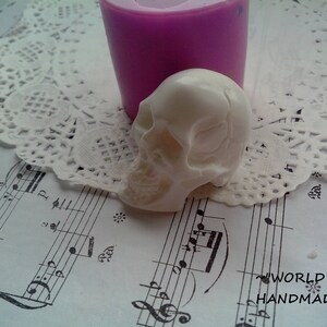 Silicone 3d-molds in the Form of Skulls of Different Shapes. Molds for Polymer Clay and Plastic ...