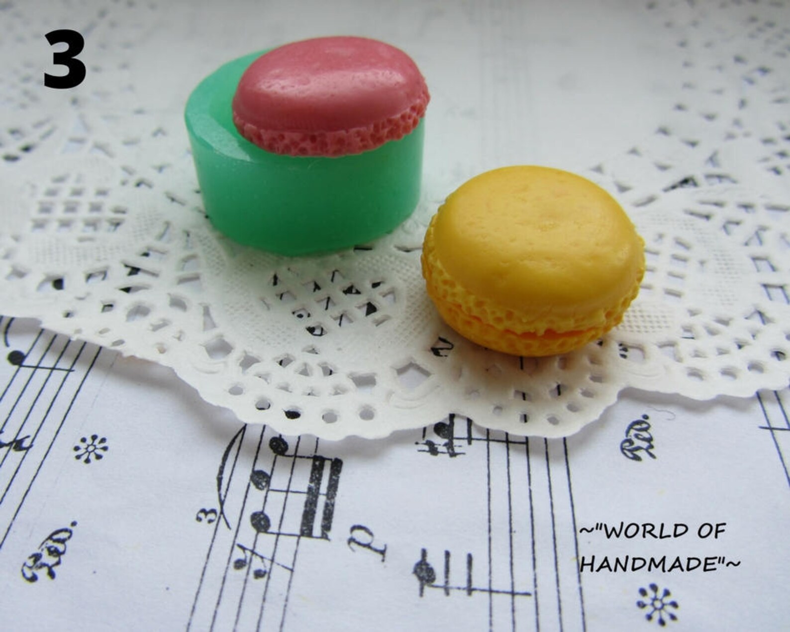 Silicone Molds in the Form of Macaroons of Various Sizes. - Etsy