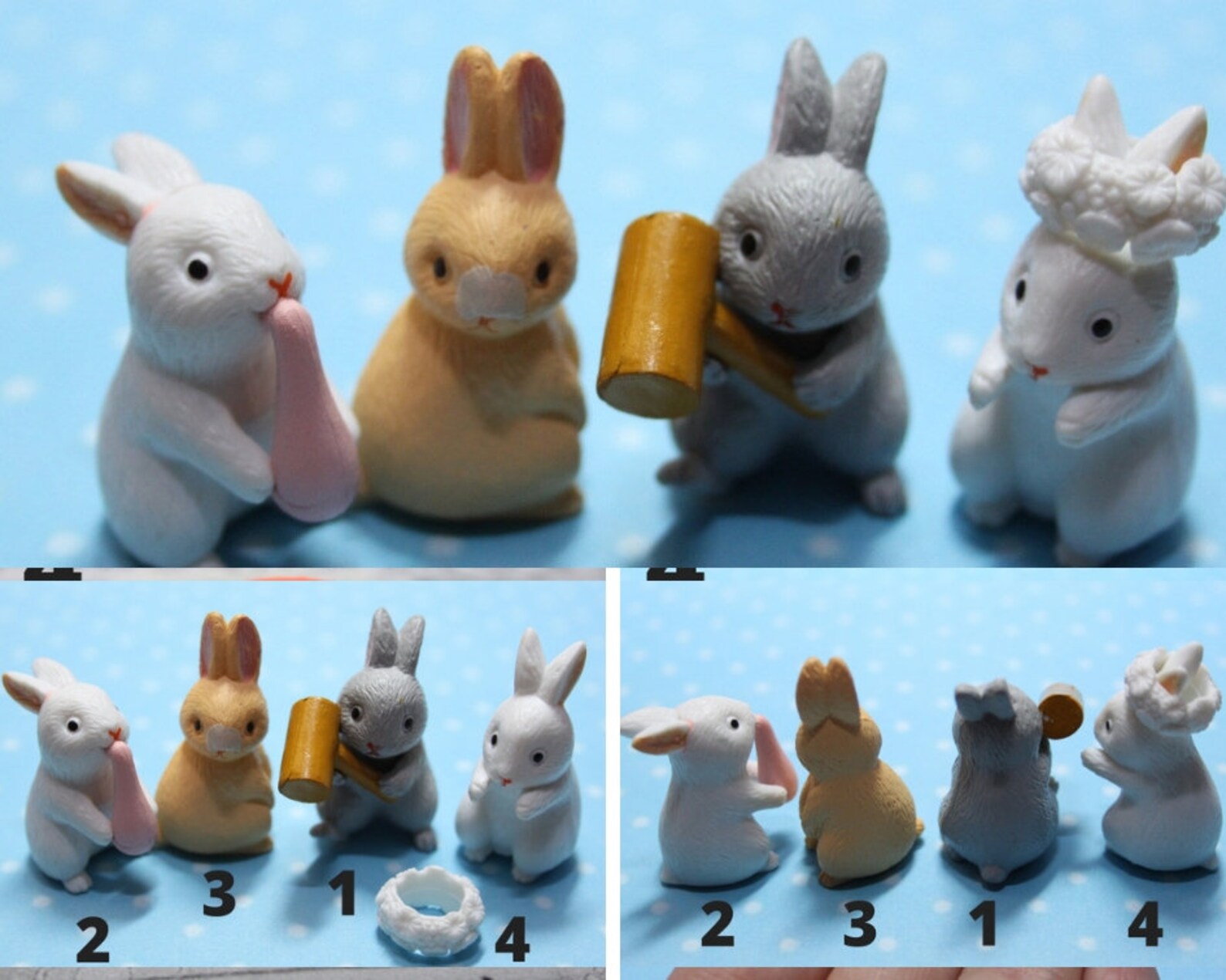 Silicone 3d-molds for Miniature Rabbits of Different Shapes - Etsy