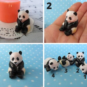 Silicone 3d-molds for Miniature Pandas of Different Shapes and Sizes ...