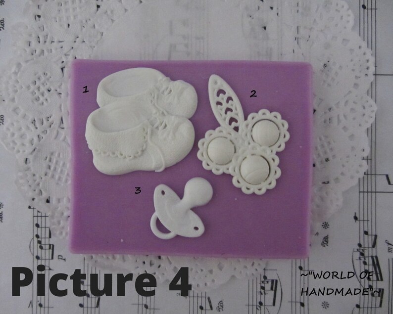 Silicone Forms for Scrapbooking on Children's Themes of | Etsy
