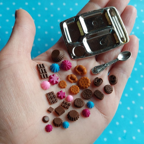 3D Silicone Molds in the Form of Miniature Dishes and Cookies - Etsy