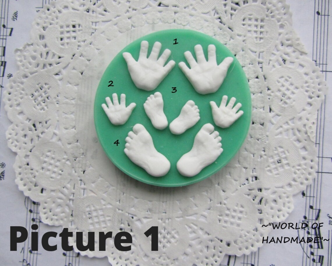 Silicone Forms for Scrapbooking on Children's Themes of Different ...