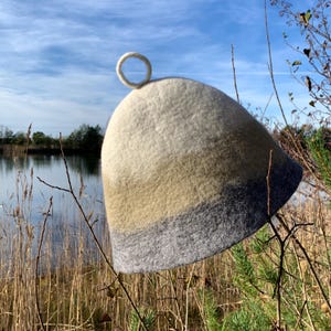 Felted Wool Sauna Hat: Handmade Head Protection for Spa Use - Etsy