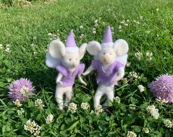 White Felt Angel - Etsy