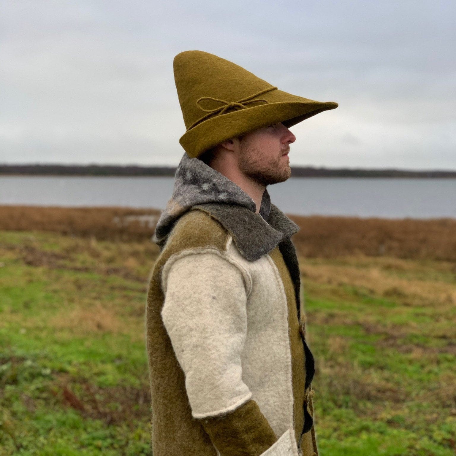 Gefilzte Mittelalterlicher Hut Robin Hood Hut Peter Pan Hut - Etsy.de